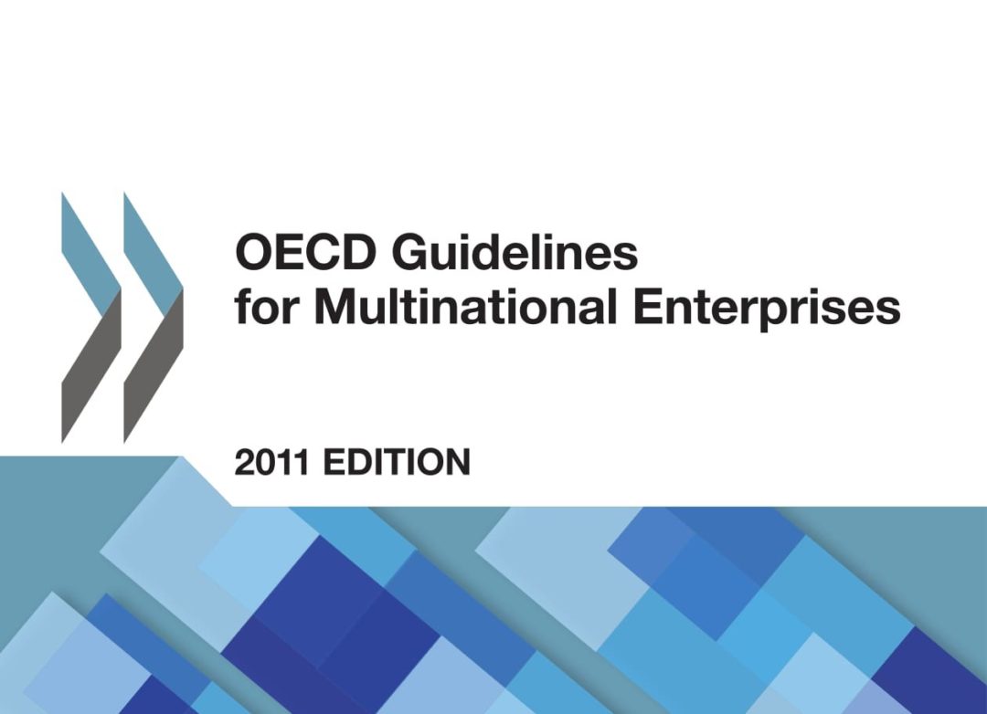 OECD Guidelines for Multinational Enterprises (2011 Update) - Business ... OECD Guidelines for Multinational Enterprises (2011 Update) - Business ...